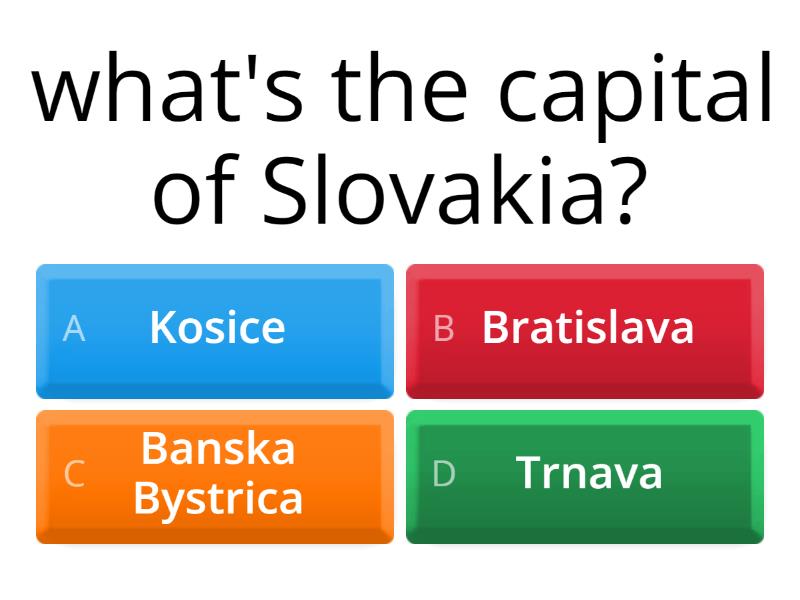 Game about Slovakia - Quiz
