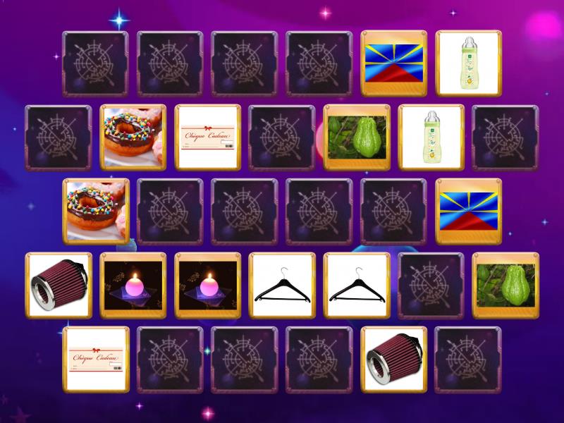 trouvez les paires ! - Matching pairs