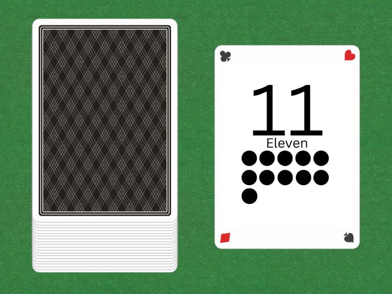 Subitizing 1-20 Cards - Speaking cards