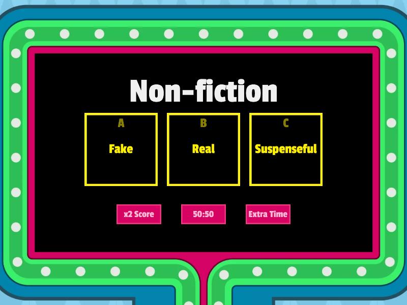 RI 1-3 Vocabulary - Gameshow quiz