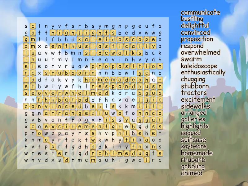 Winner Takes All Word Search - Wordsearch