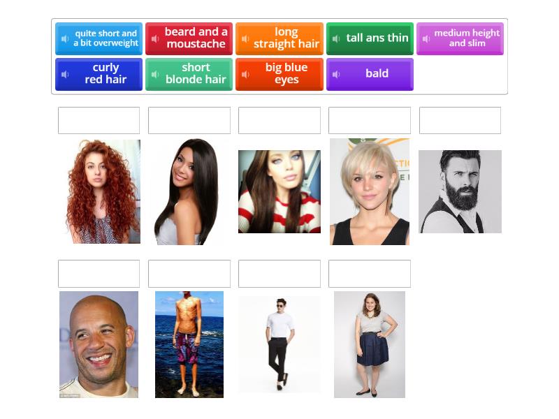 EF Pre-intermediate unit 1B Appearance - Match up