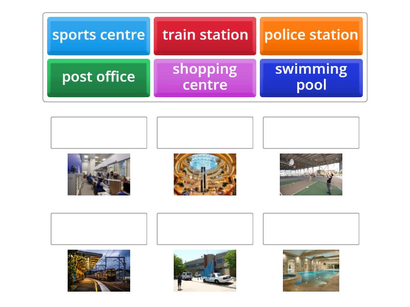 Go getter 2 Unit 5.5 Places in town - Match up
