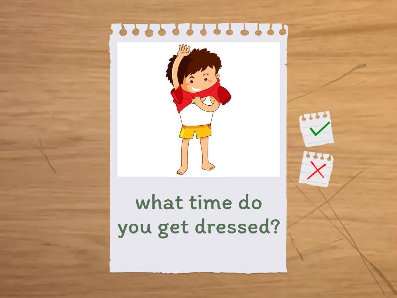 my day - Flash cards