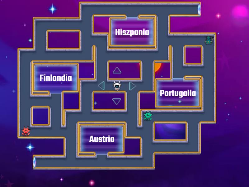 Countries _ Europe - Maze chase