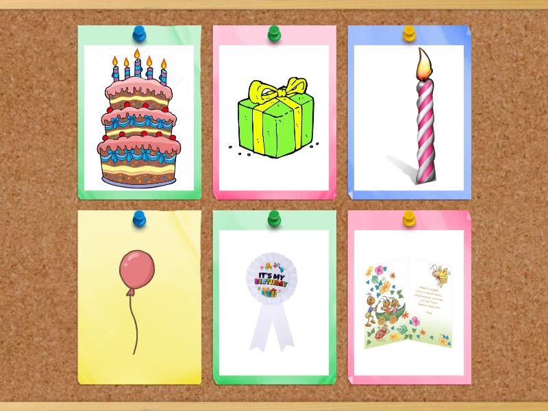 BIRTHDAY - Flip tiles
