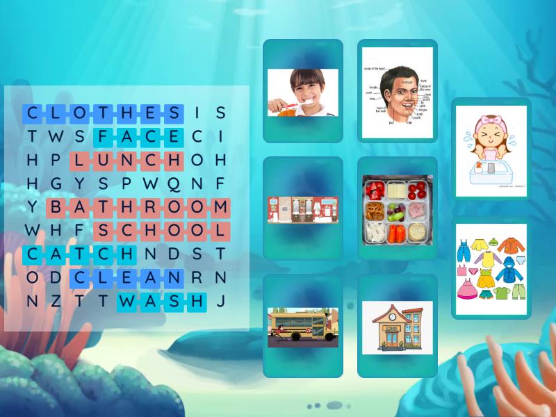 DOING THINGS - Wordsearch