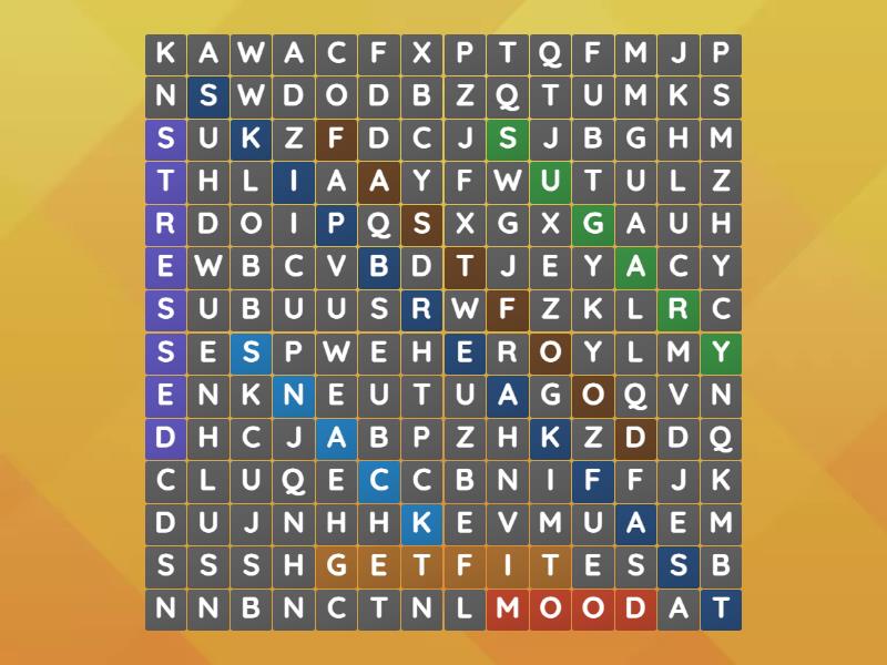 Intermediate 1 - - Wordsearch