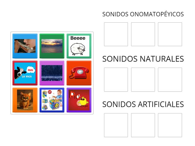 LOS SONIDOS - Group sort