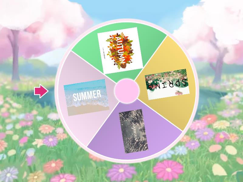 seasons (simple) - Spin the wheel