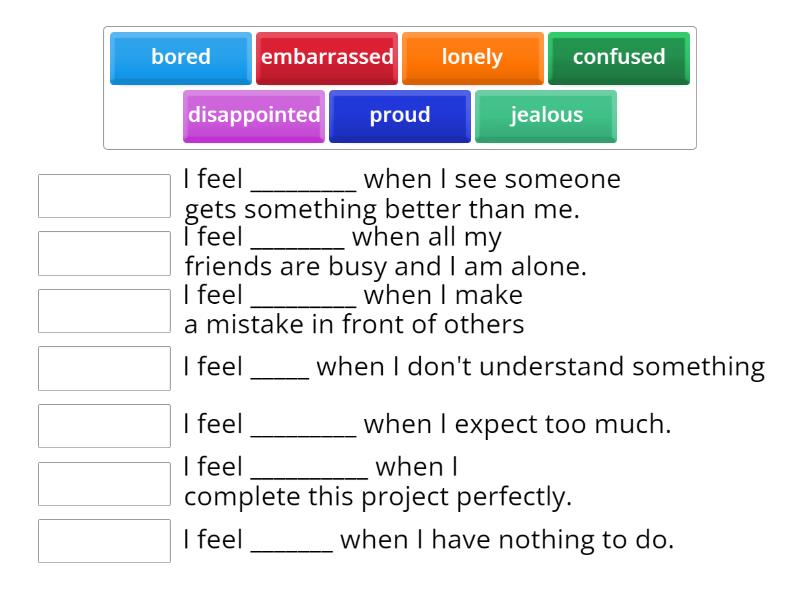 Emotions - Match up