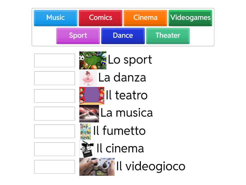 I passatempi - Match up