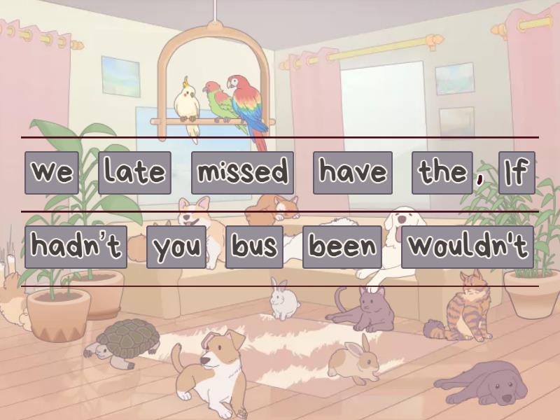 Third Conditional Unjumble 9595