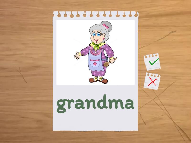Family - Flash cards