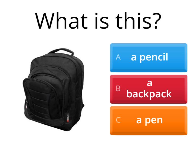 Classroom obj - Quiz