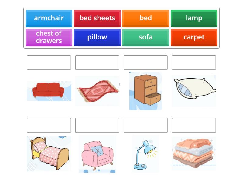 My bedroom - Match up