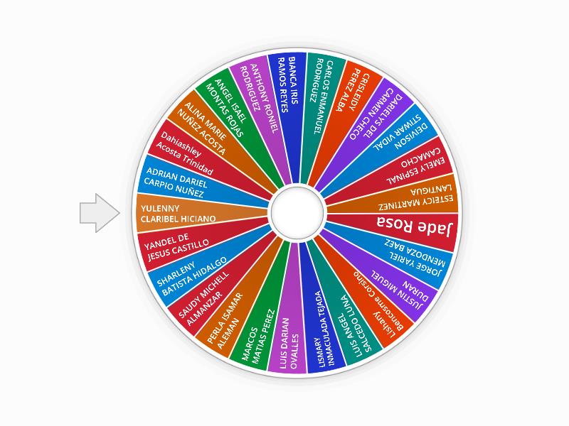 6to A 2023-2024 - Spin the wheel