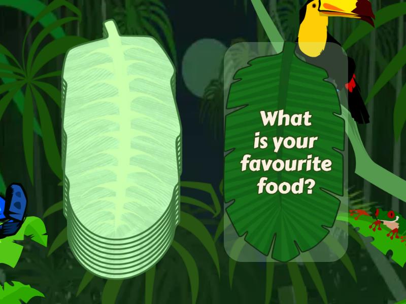 Warm up - Speaking cards