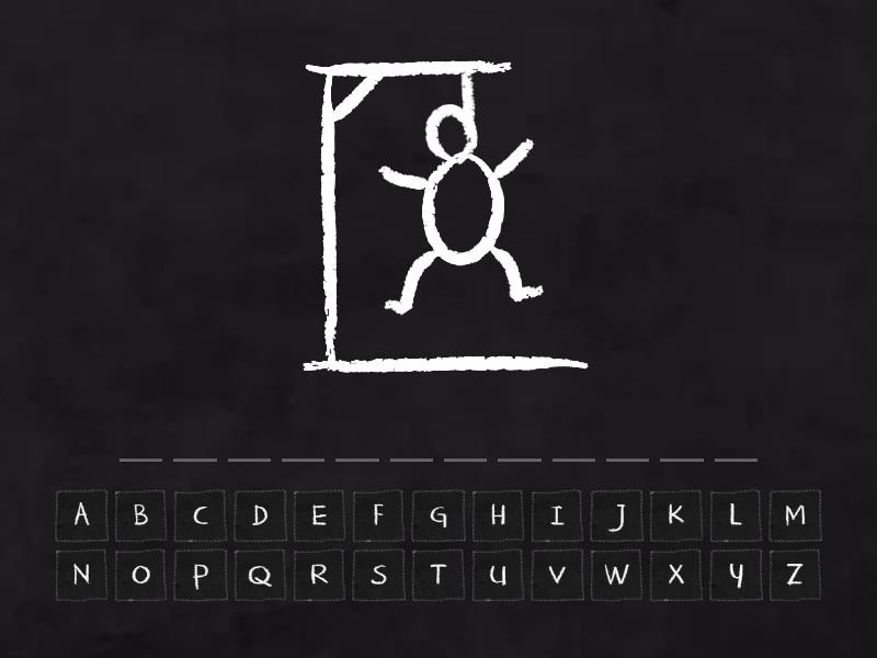 Language and structure - Hangman