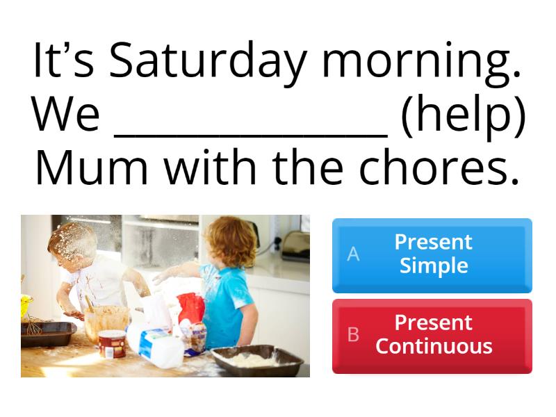 Present Simple vs Present Continuous Go Getter 3 Units 1.2, 1.3 - Quiz