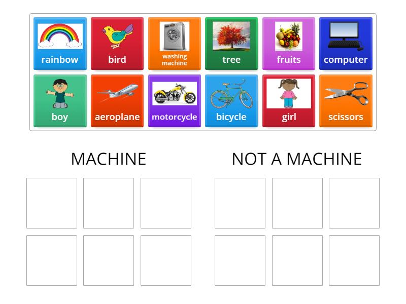 Machines Around Us - Group sort