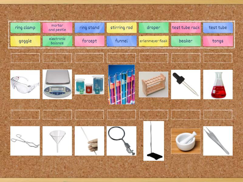 Lab Tools and Equipment - Match up