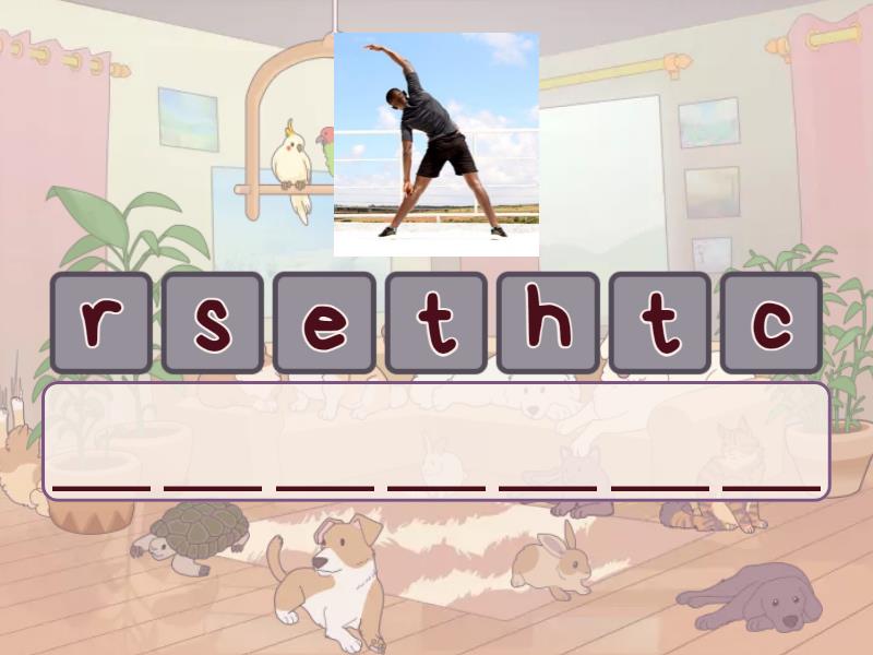 Team Together 1. Unit 3. Lesson 3 - Anagram