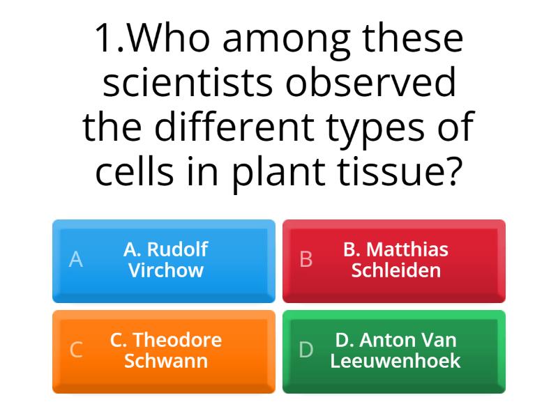 GenBioSeatwork#1-Cell Theory - Quiz