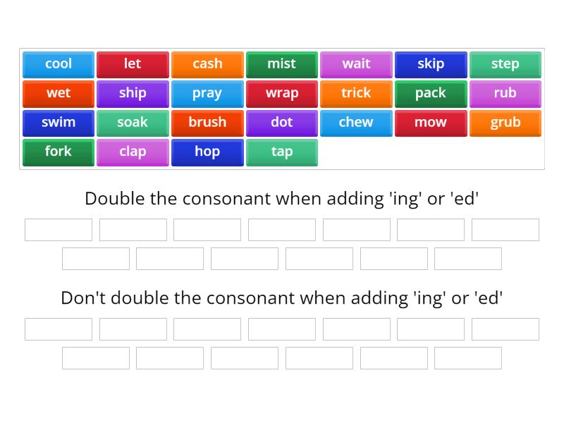 Double or Not Game Show - Group sort