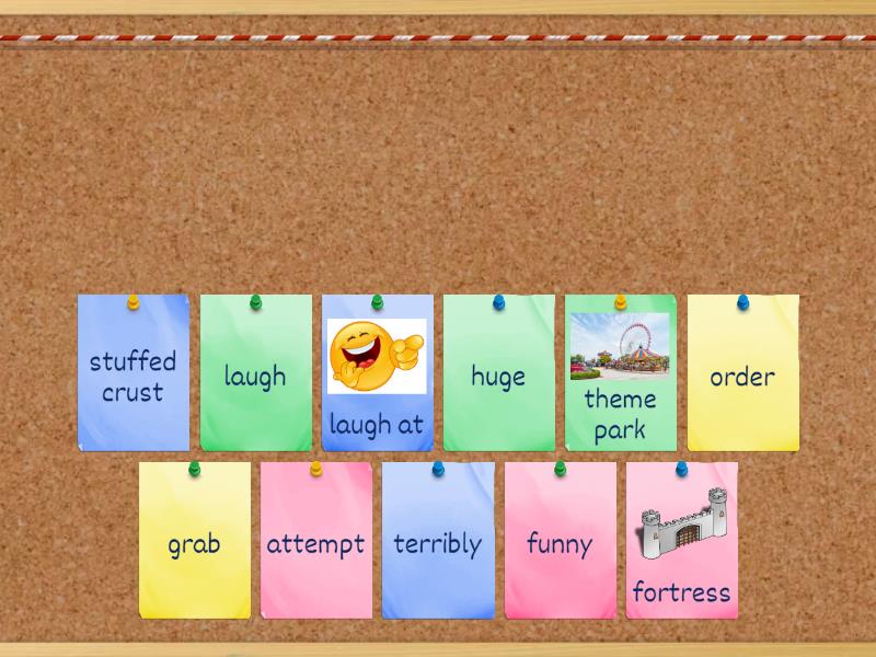 New words Despicable me - Find the match