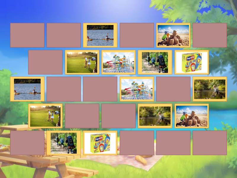 Summertime Match - Matching pairs