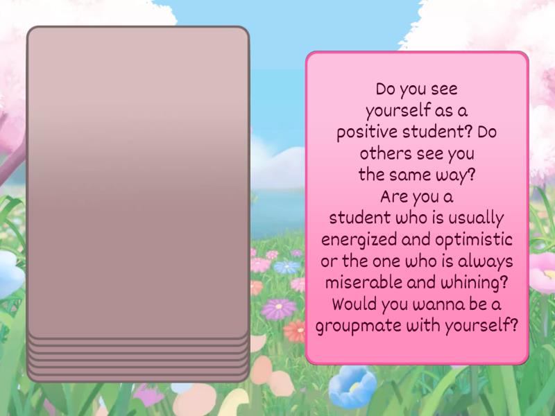 8 mindful questions about your English - Speaking cards