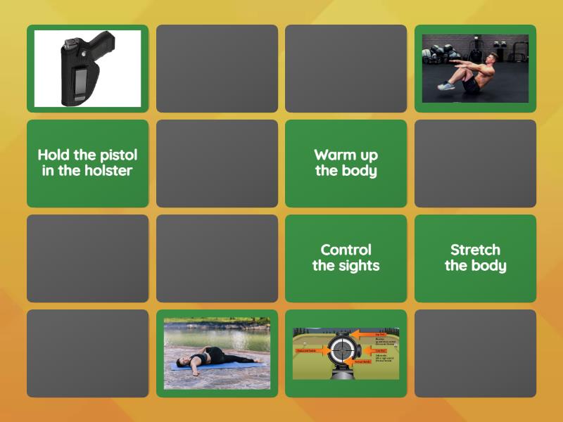 Shooting Sport - Guess the picture - Matching pairs