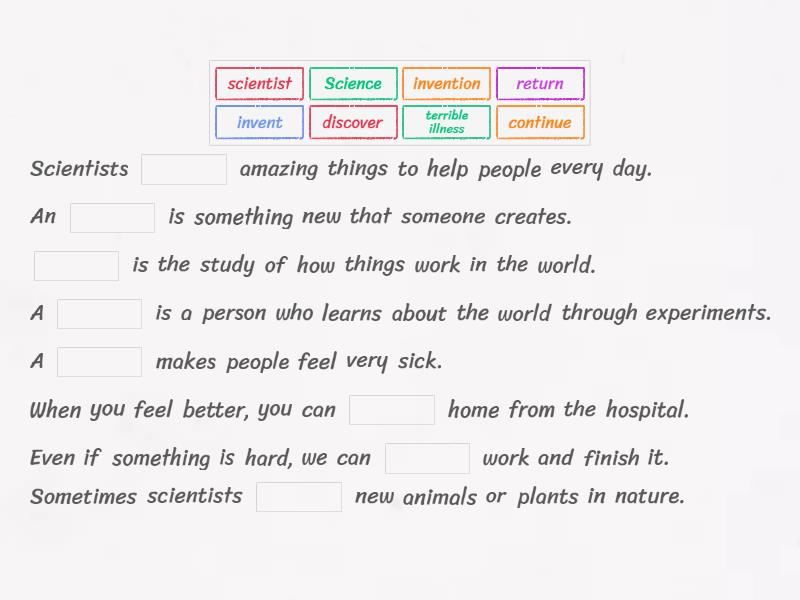 Solutions Elem Culture 7 - Complete the sentence