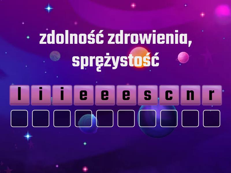 Angelika words 1 - Anagram