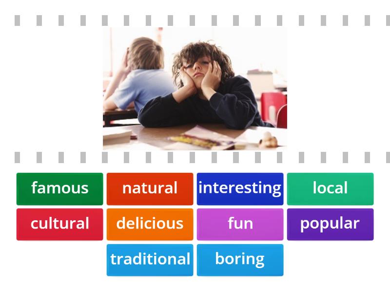 adjectives-unit 4-practice - Find the match