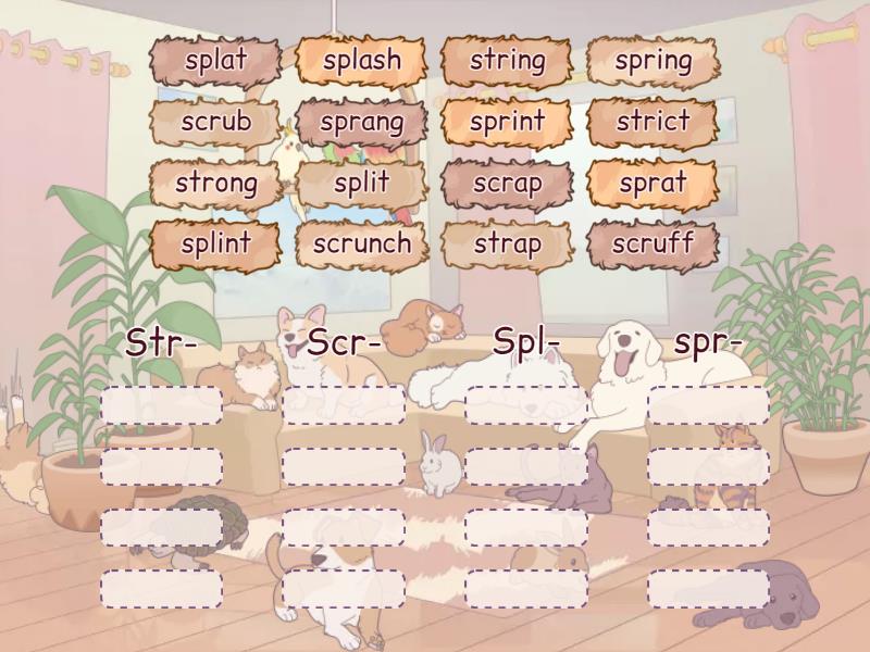 2.5 Sort (str, scr, spl & spr) - Group sort