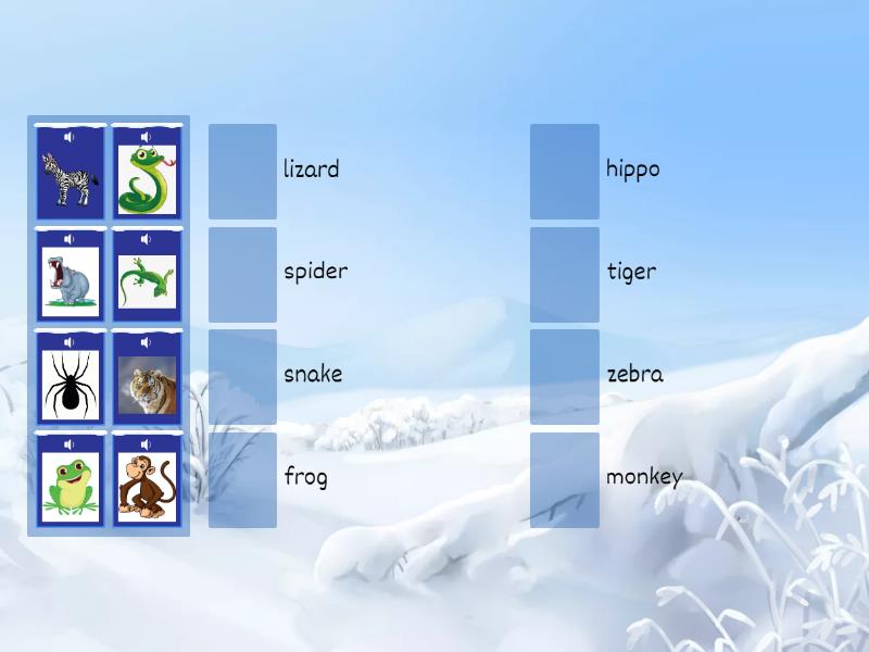 TTS_Unit 7: Animals - Match up