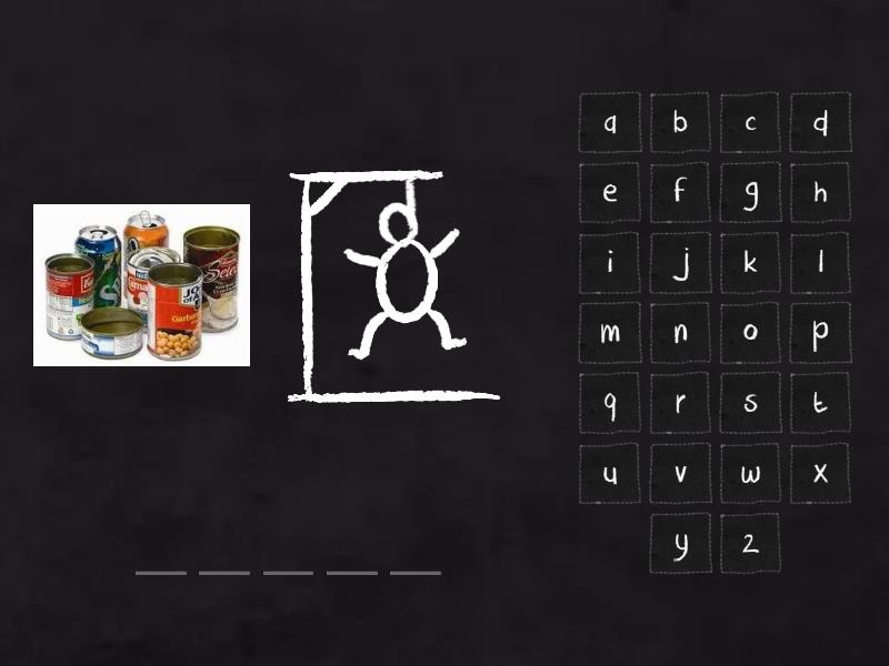 GG4 Unit 7.1 - materials extended in pairs - Hangman