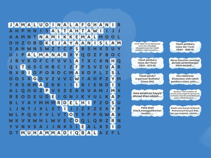 Kelompok 1, Are you ready guys? - Wordsearch