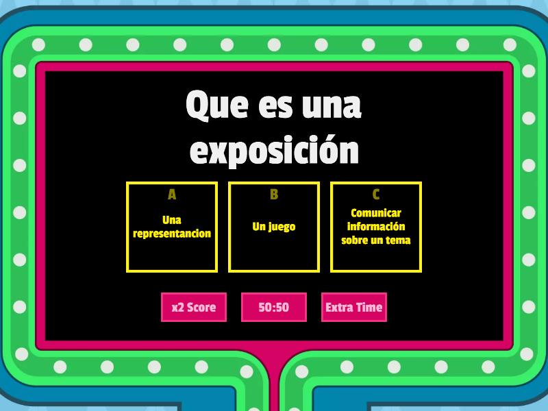 Expocision - Gameshow quiz