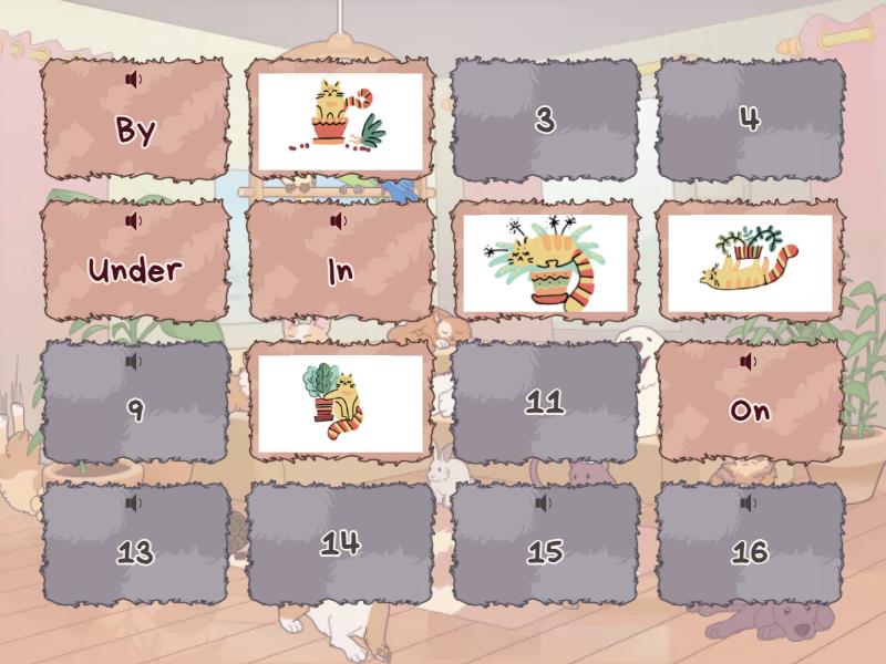 Place - Matching pairs
