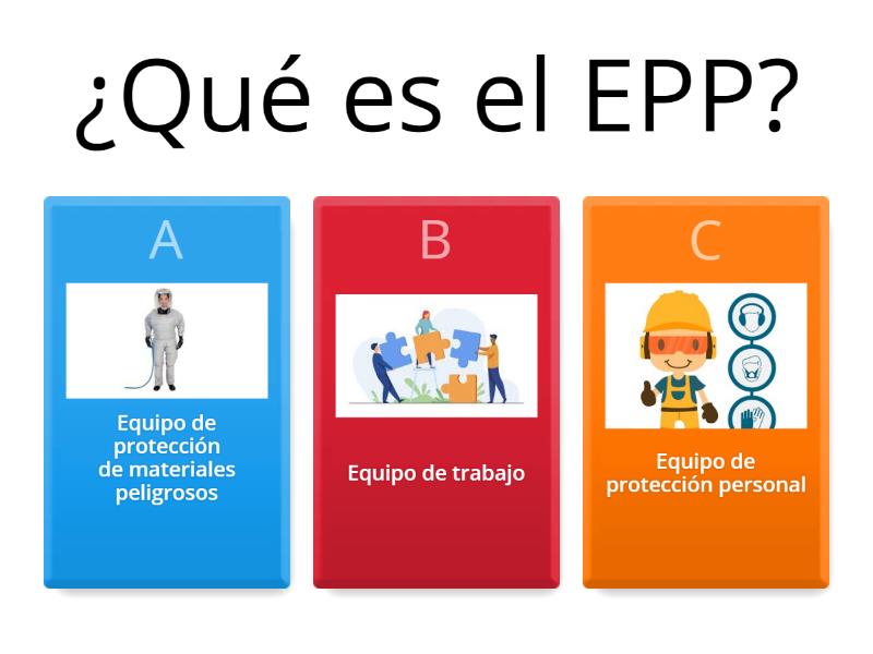 USO CORRECTO DE EPP - Test