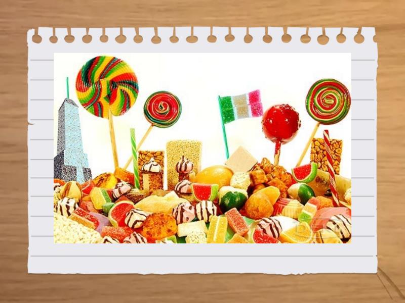 La comida - Flash cards