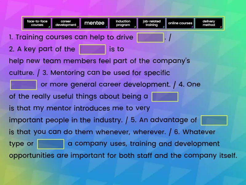 Unit 2. Business Partner. B2 level. Complete the sentences with words ...