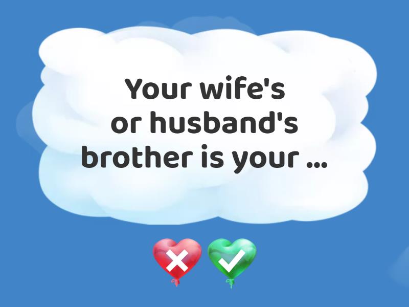 EF Intermediate 1B Family members - Flash cards