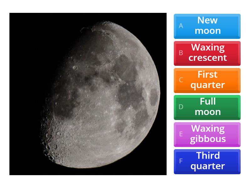lunar phases - Quiz