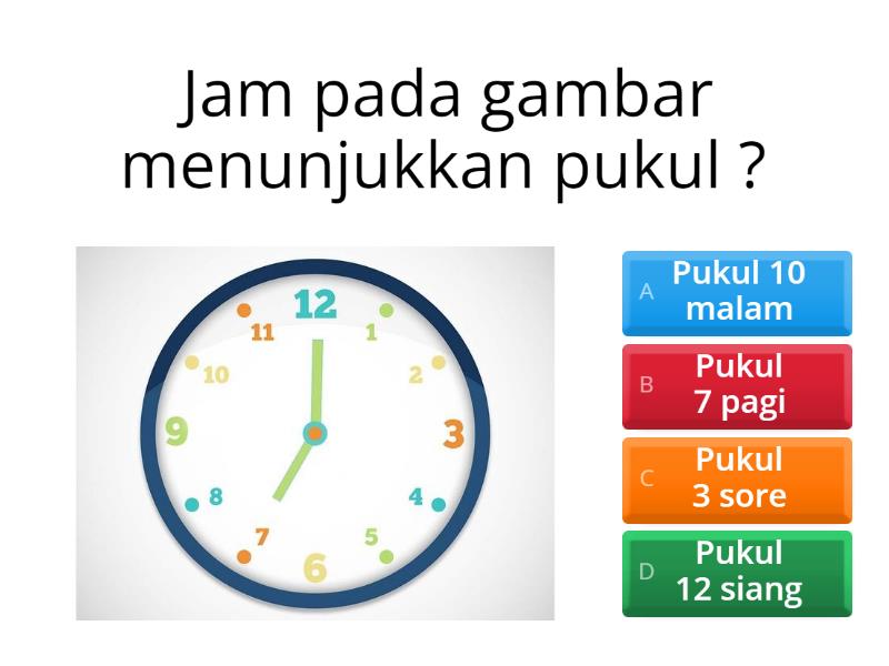 Waktu - Quiz