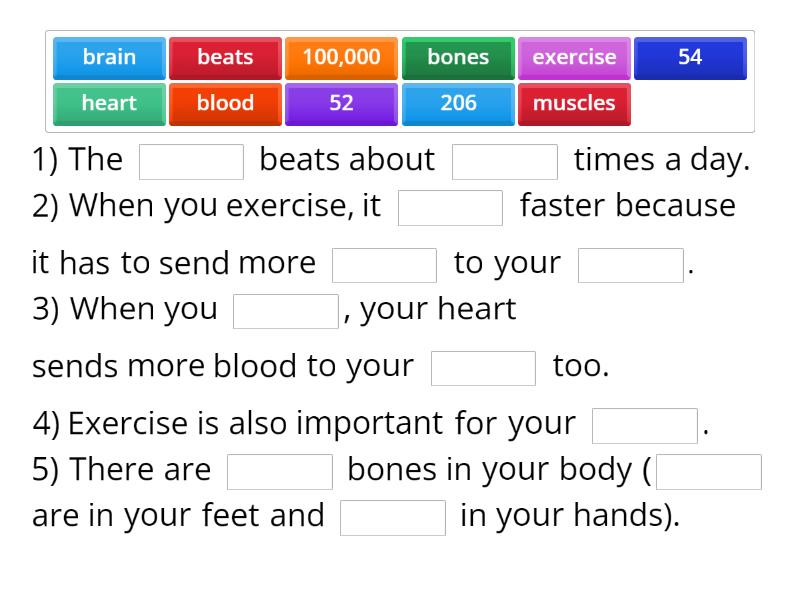 GG3 Unit 5.5 Missing word - Complete the sentence