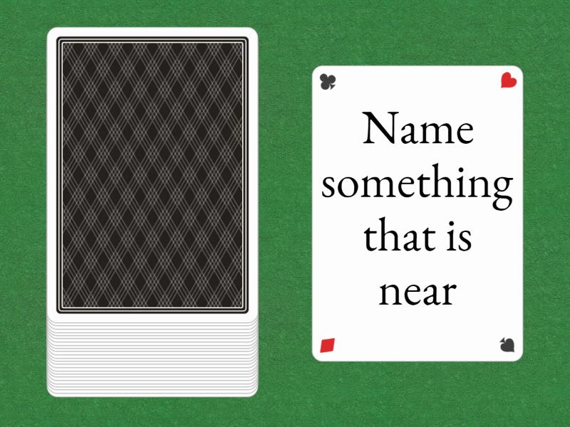 Name Something (Teach This A to Z game) - Speaking cards